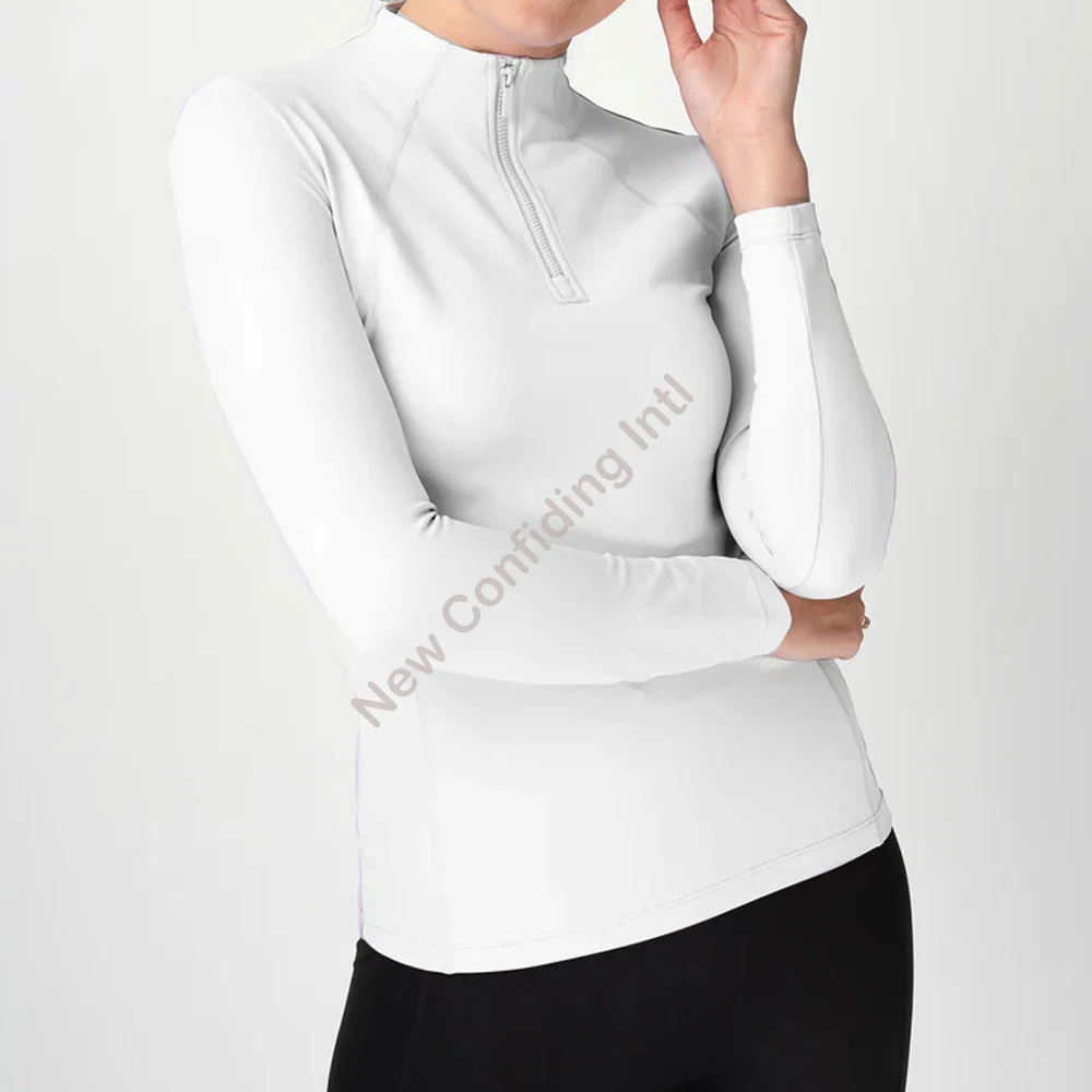 Fresh For 2024 Long Sleeve Women's Horse Riding Base Layer Featuring ...