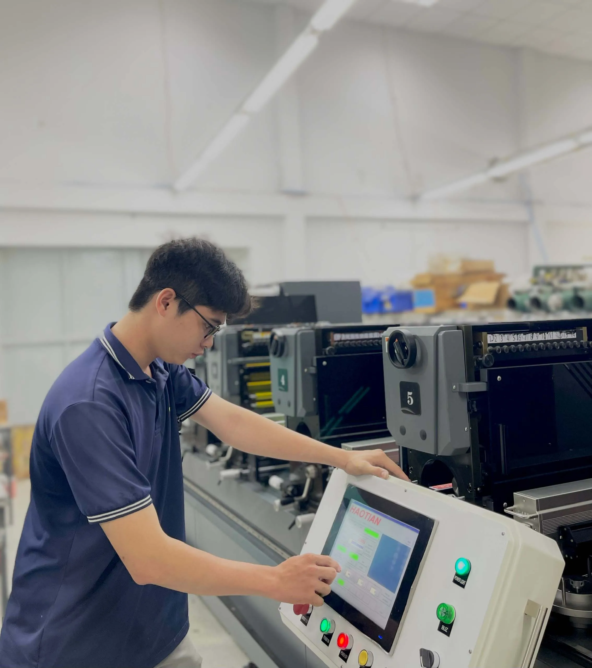 High Quality Label Sticker Matt Coating Show Information Sliver Or ...