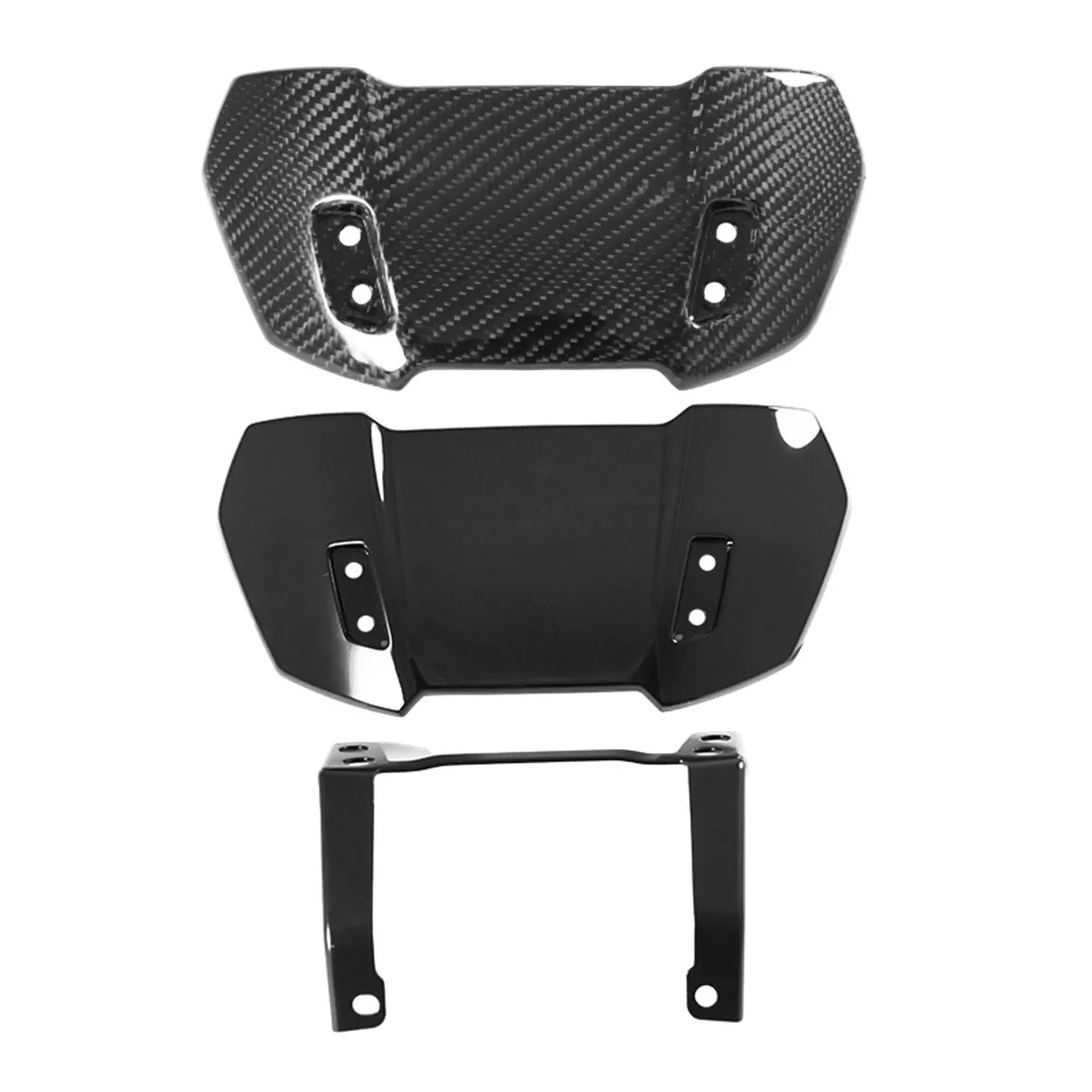 MOS Carbon Fiber Small Windshield for Yamaha Zuma 125 2022-2024 ...