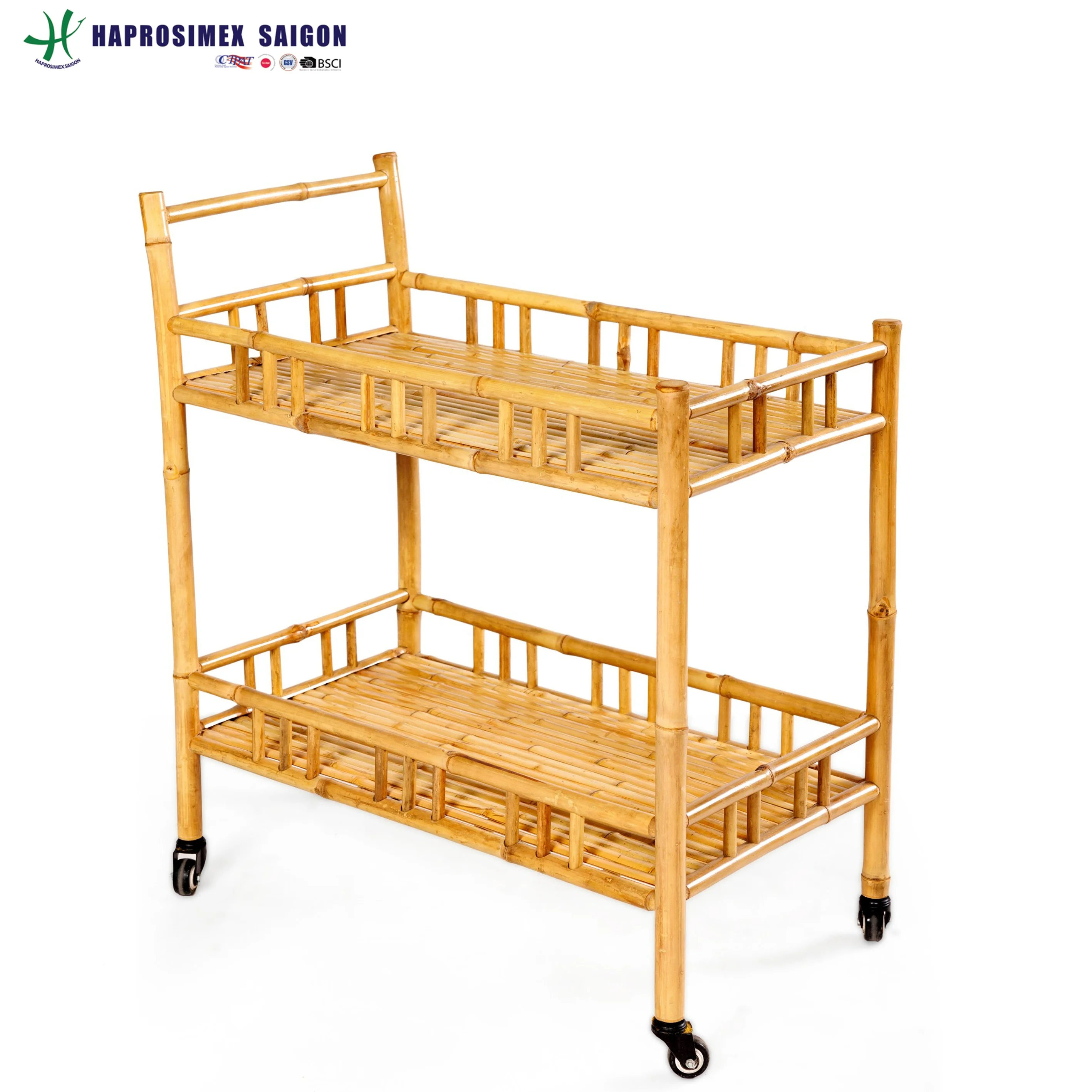 New Design Bamboo Bar Counter with Chairs for Garden Decoration