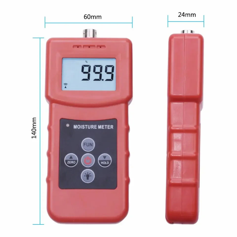 Ms7200 Pin Type Paper And Wood Moisture Meter - Buy Paper And Wood ...