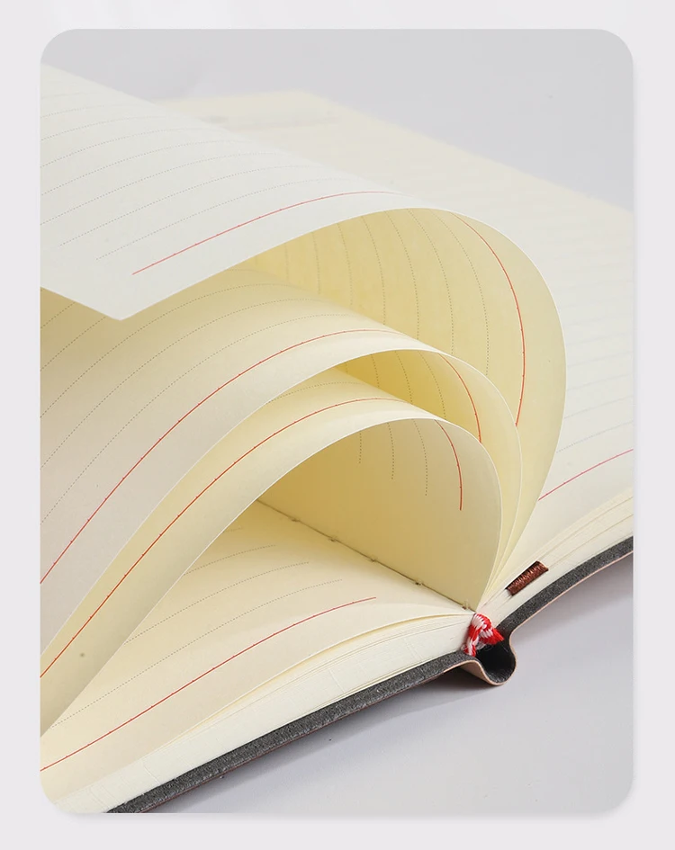 Creativity Colorful Stitching Leather Notebook High Quality Custom ...