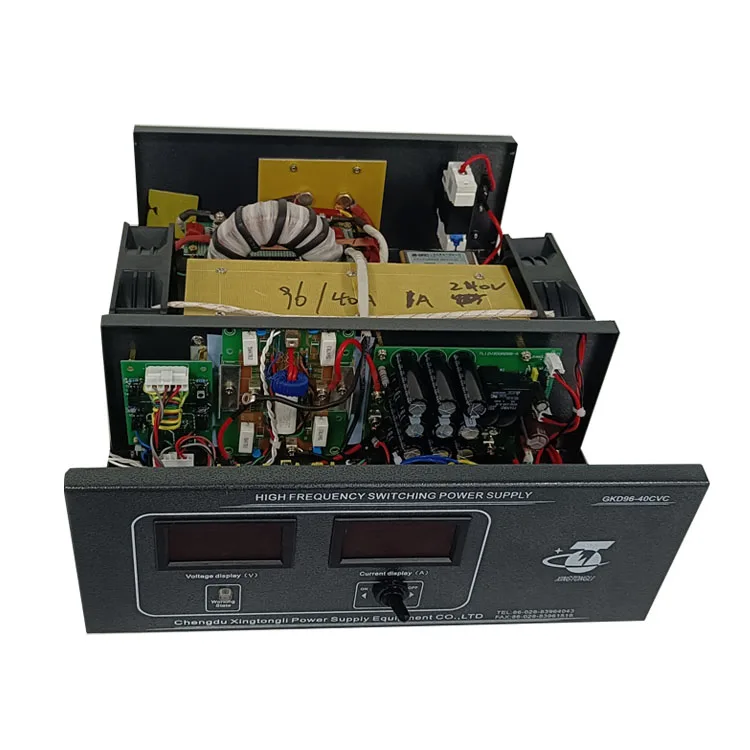 IGBT Rectifier 96V 40A High Power DC Regulated Power Supply Copper Gold ...