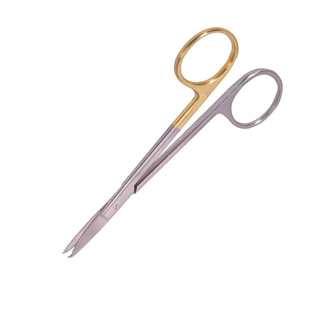 Customized Surgical Stitch Scissor Half Gold Stainless Steel Surgical ...