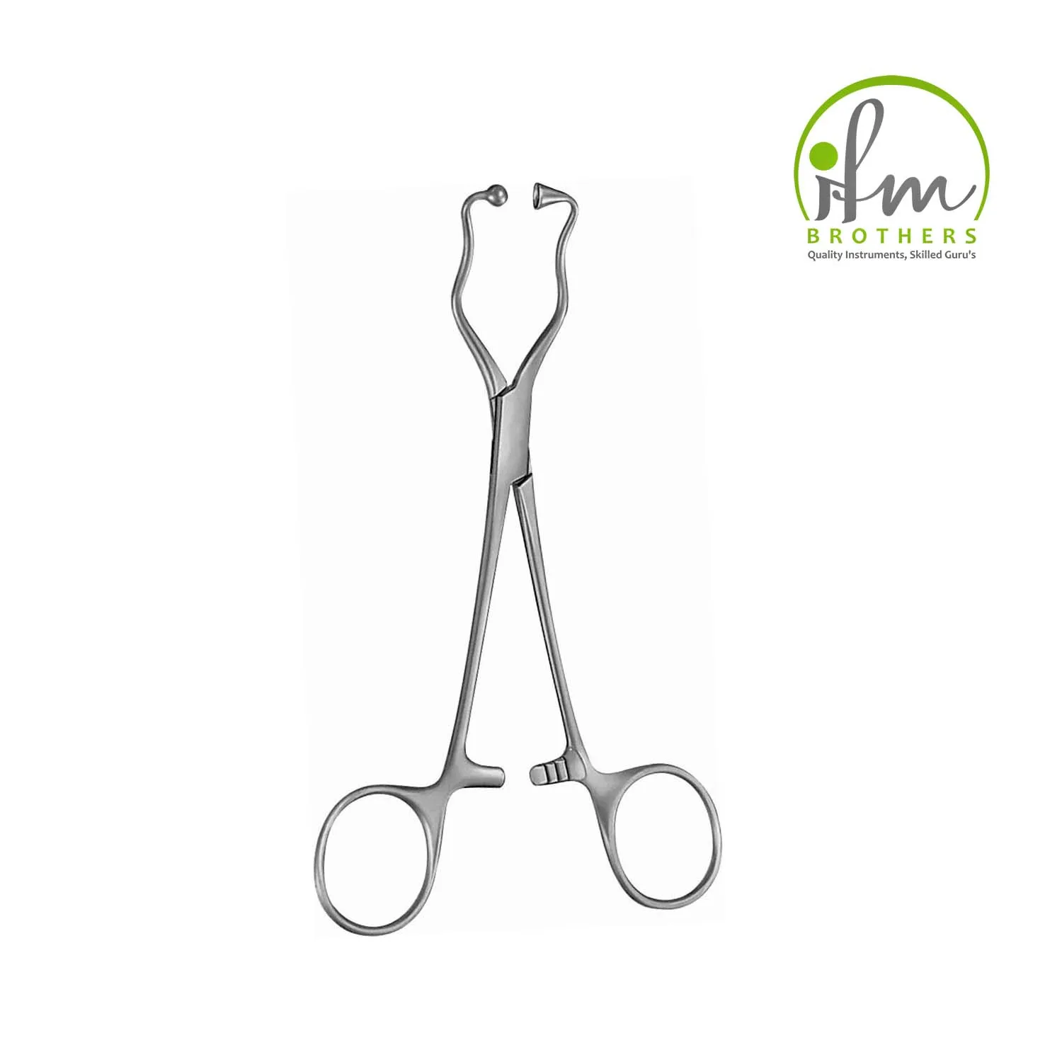 Towel Clamp Curved Surgical Instruments Sponge And Dressing Forceps ...