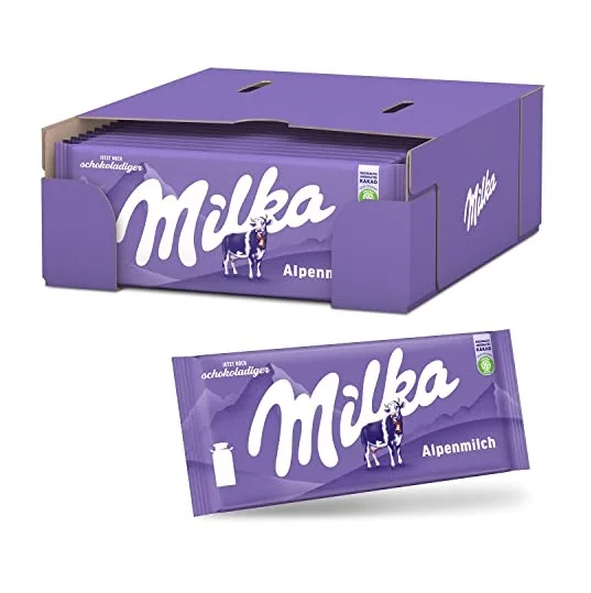 Milka Chocolate 100g / Milka Choco Wafer / Milka - Buy Milka Chocolate ...