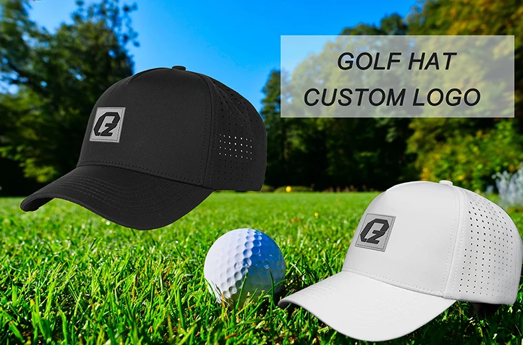 Qianzun Breathable Customize Adjustable Performance 5 Panel White ...