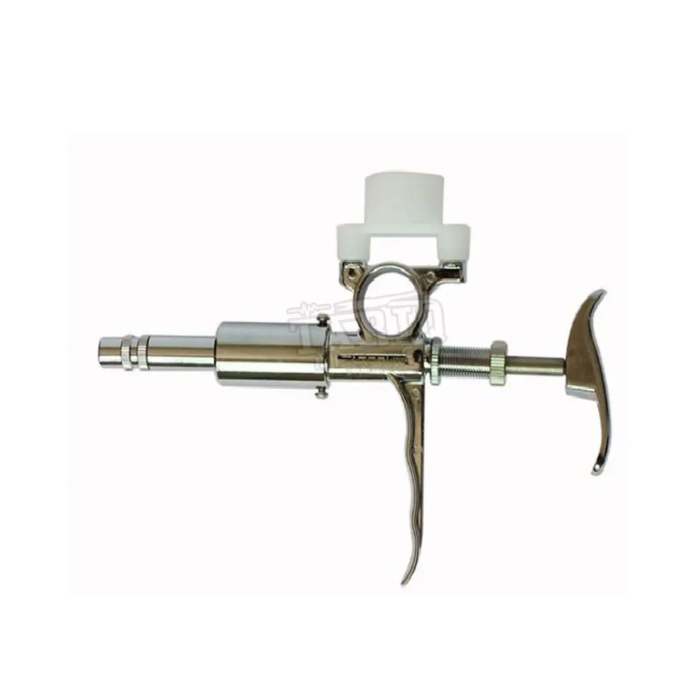 Multi Dose Automatic Veterinary Syringe Adjustable Dose Syringe 20 Ml ...