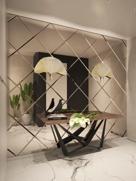 Fast Delivery Home Design Living Room Decorative Wall Mirror Panel