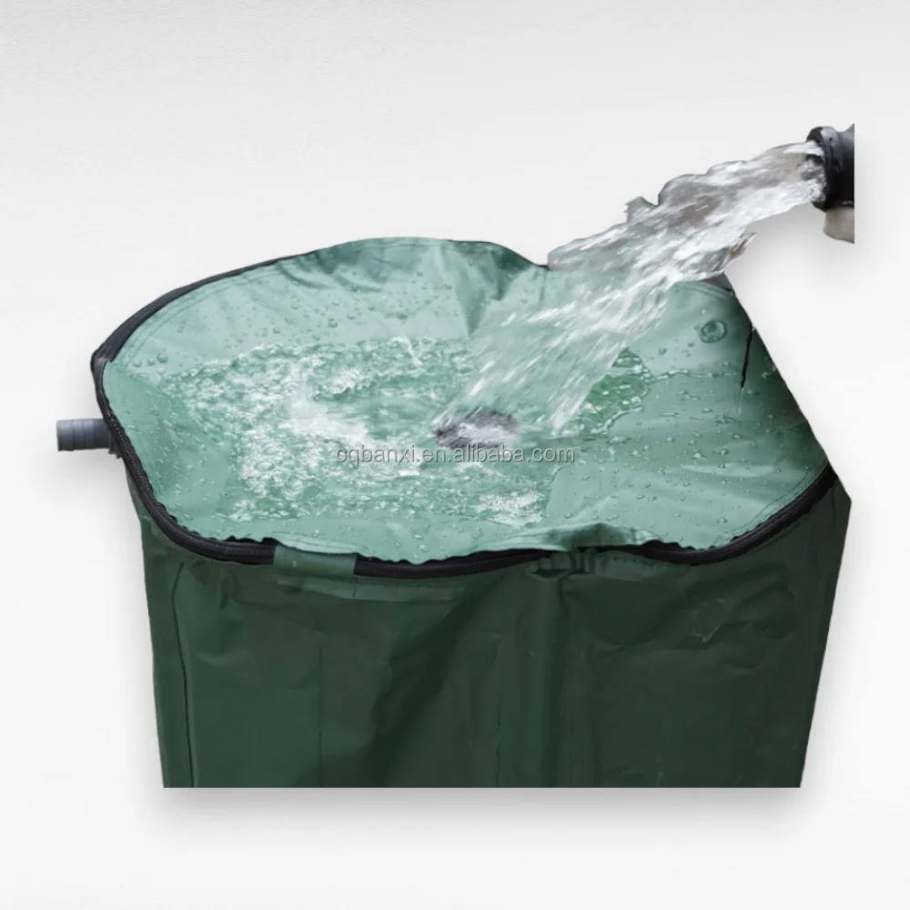 Oem Collapsible Rain Barrel Water Tank For Rainwater Collection, 100l-1000l