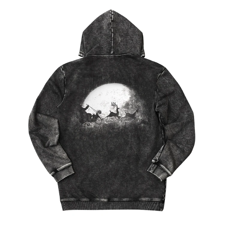 Acid Wash Men Hoodie Oversized Sweatshirt Customize Streetwear Vintage ...