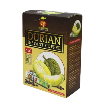Vietnamese Coffee Powder Instant Durian Coffee 4 In 1 With Creamer ...