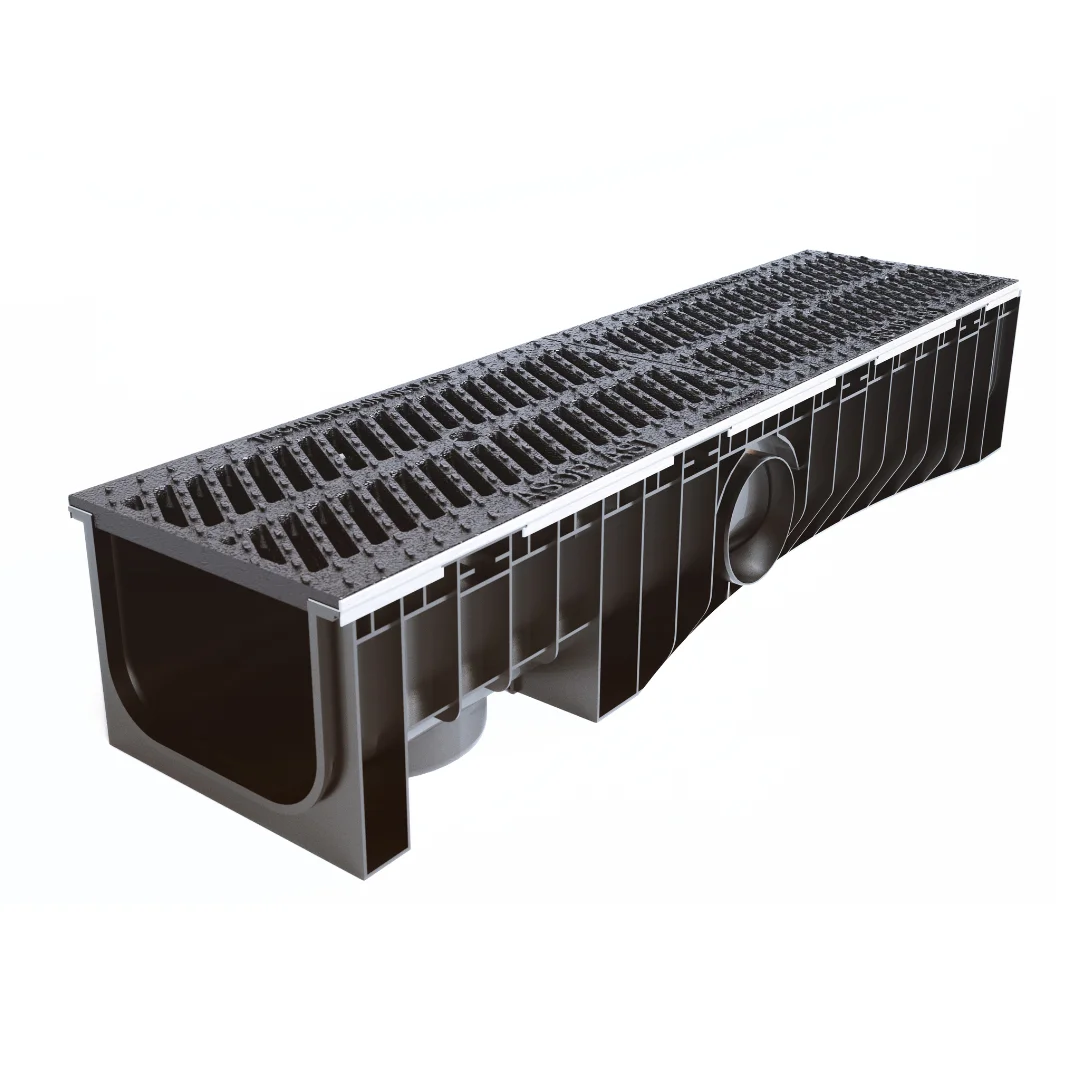 Neomax 200 HDPE Drainage Channel with #10mm Slot C250 Ductile Iron ...