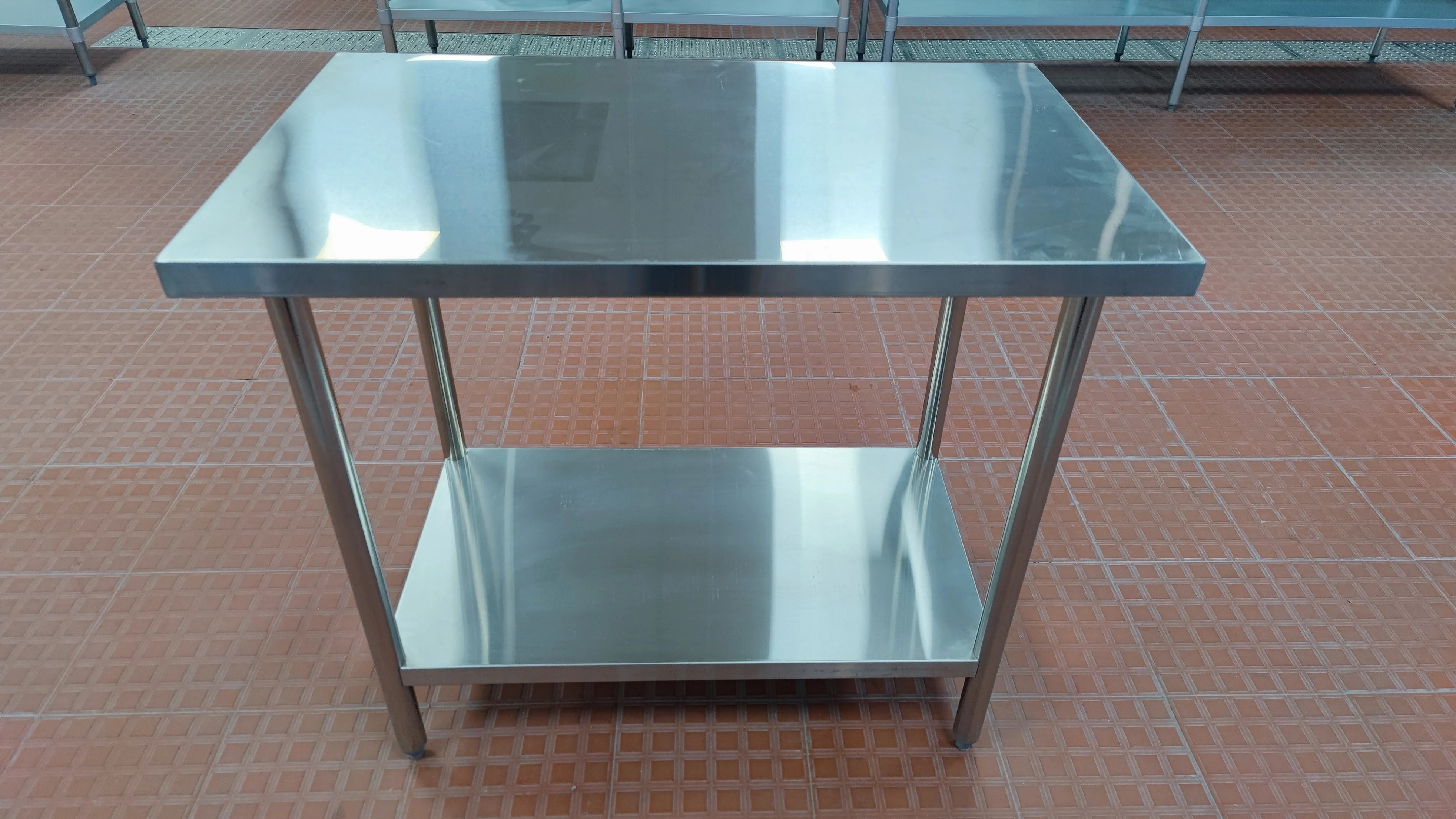 Nsf 304 Stainless Steel Work Bench With Undershelf - Buy Steel Work Bench stainless Steel ...