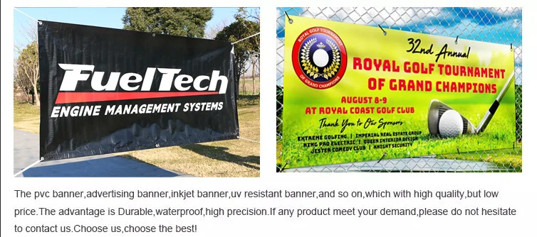 18oz Heavy Duty PVC Banner - Custom UV Protection & Waterproof