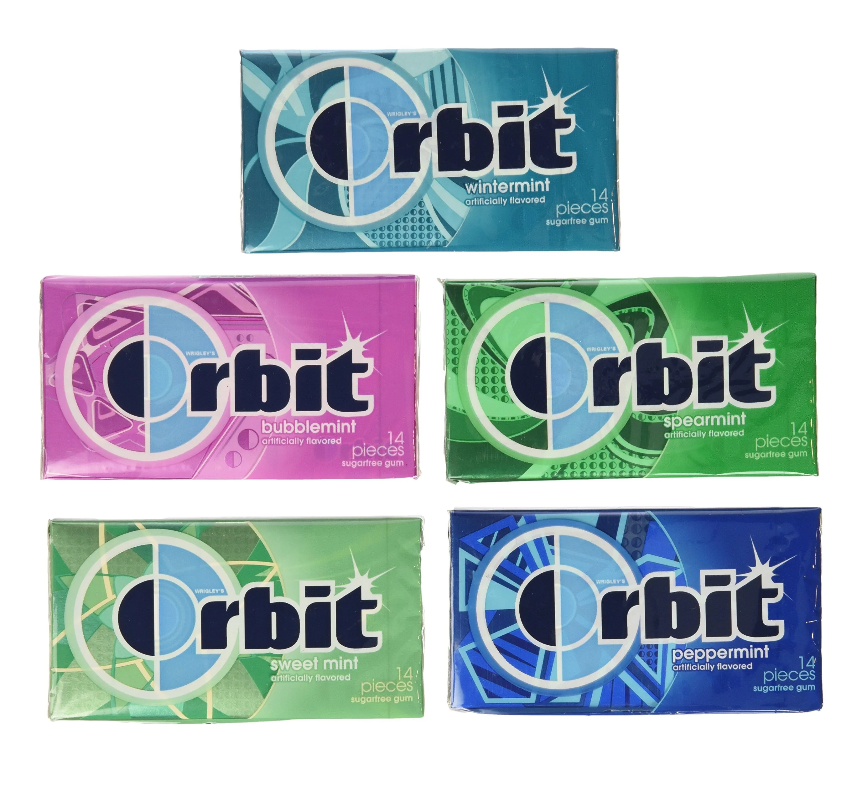 Orbit Peppermint Sugar Free Chewing Gum - Buy Orbit - Orbit Gum ...