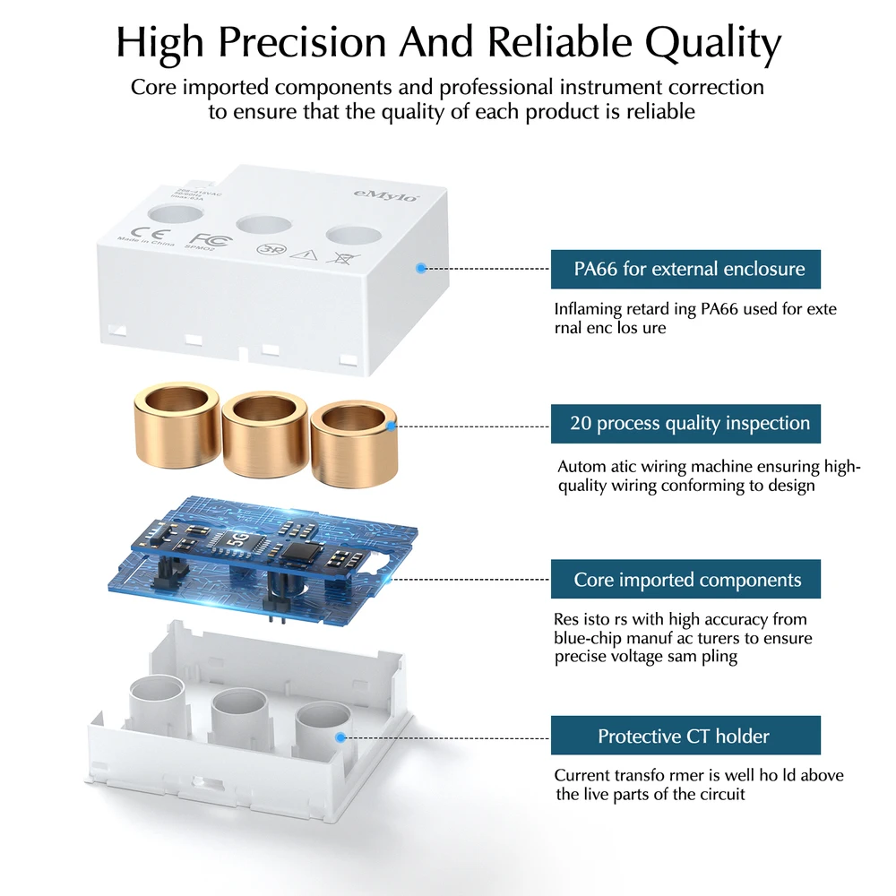Three Phase Smart Energy Meter Wifi Voltage,3phase Wifi Smart Energy ...
