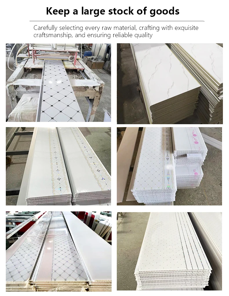 High Quality PVC Marble Sheet Wall Panel Board Waterproof Buckle Plate ...