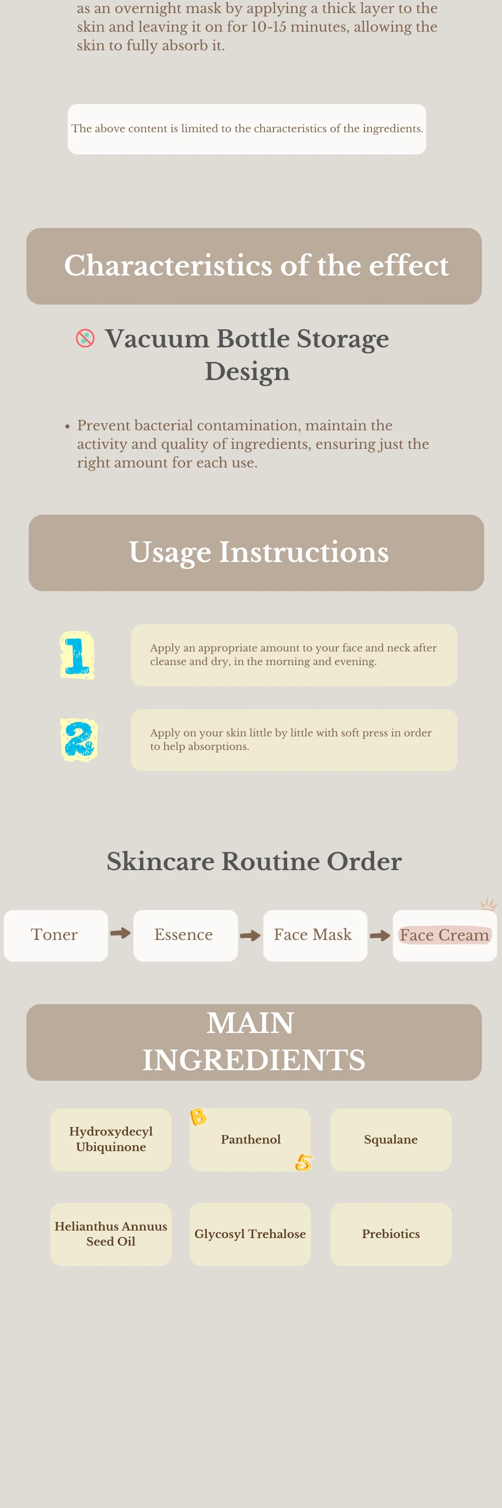 Wholesale Private Label 55ml Idebenone Moisturizing Face Cream B5 ...