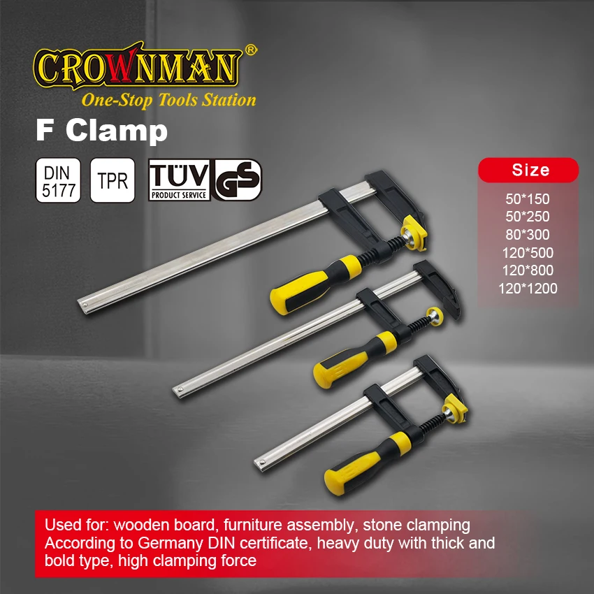 CROWNMAN Heavy Duty Woodworking Hand DIY Tool Repair Tool