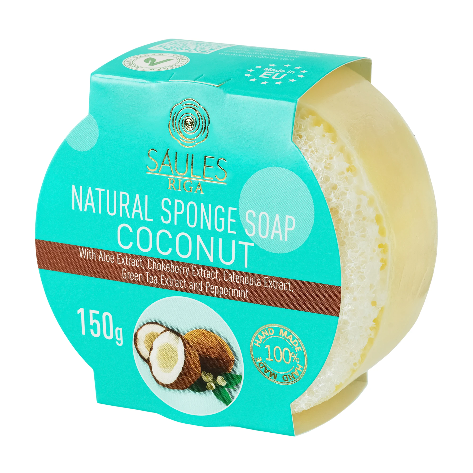 150 G Organic Natural Bathing Soap Cleansing Exfoliating Bar Soap With ...