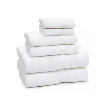 Premium Soft White Luxury Hotel Technics Customized Size 100% Cotton ...