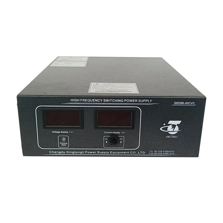 IGBT Rectifier 96V 40A High Power DC Regulated Power Supply Copper Gold ...