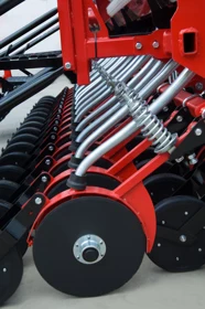 Double Disc Universal Planter Corn Planter Walking Tractor Machine ...