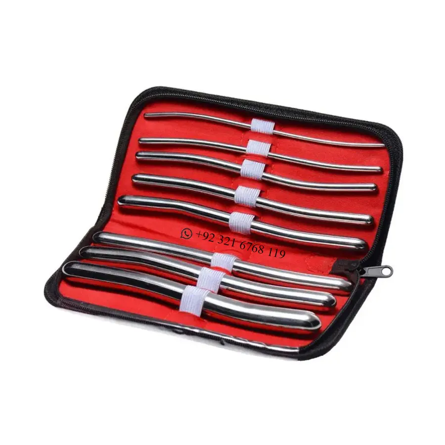 Top Quality Hegar Uterine Dilators Set Of 8 Dilators 3-4 Mm To 17-18mm ...