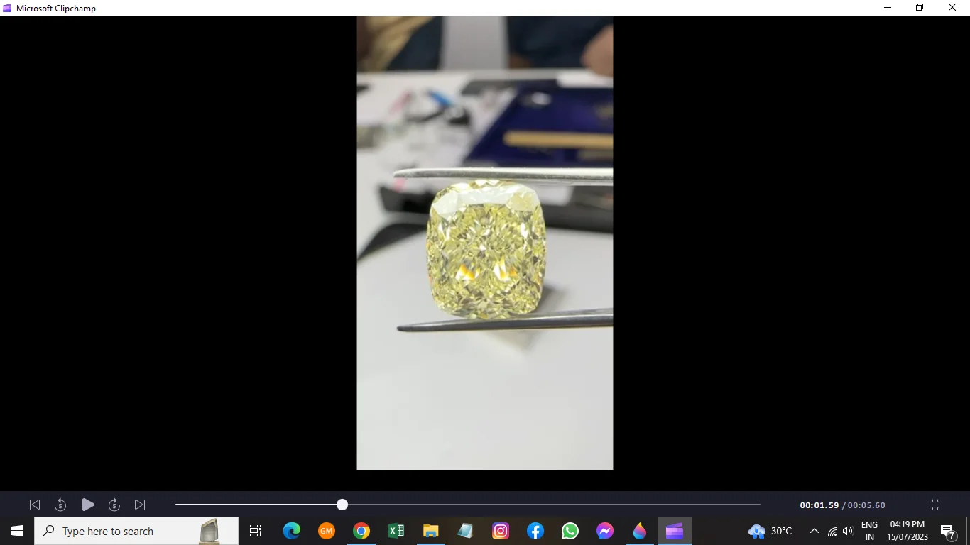 10.962ct Cvd Rough Lab Grown Rough Diamonds Manufacturer Type2a Rough ...