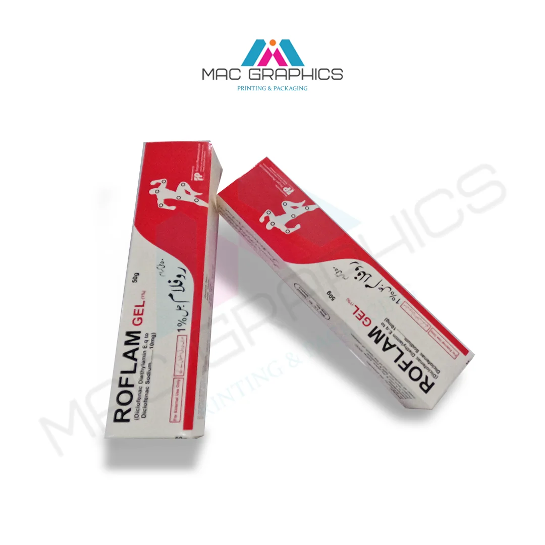 Tube Packaging Box In Cmyk Color Matt Lamination On 300 Gsm Quality ...
