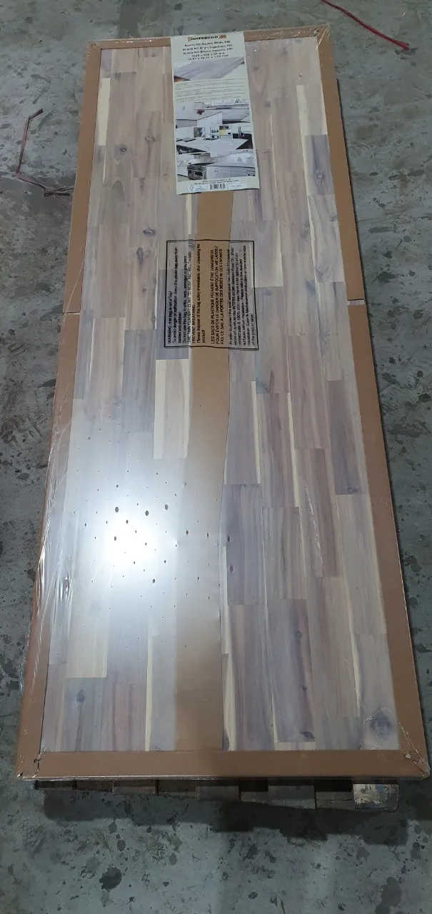 Natural Teak Wood Worktop Acacia Kitchen Worktop Panel Acacia Honey ...