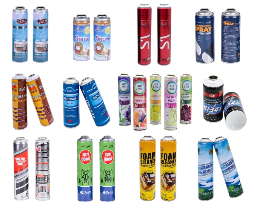 Custom 300ml 350ml Empty Aerosol Tin Can for Machine Oil Lubricant ...