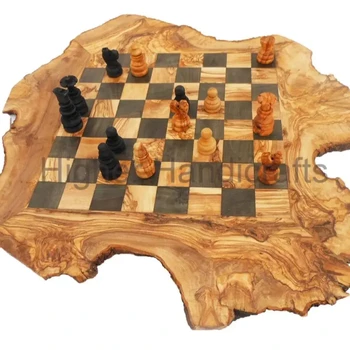 Unique Chess Set Rustic Chess Set Board 18 Inch Custom Monogrammed ...
