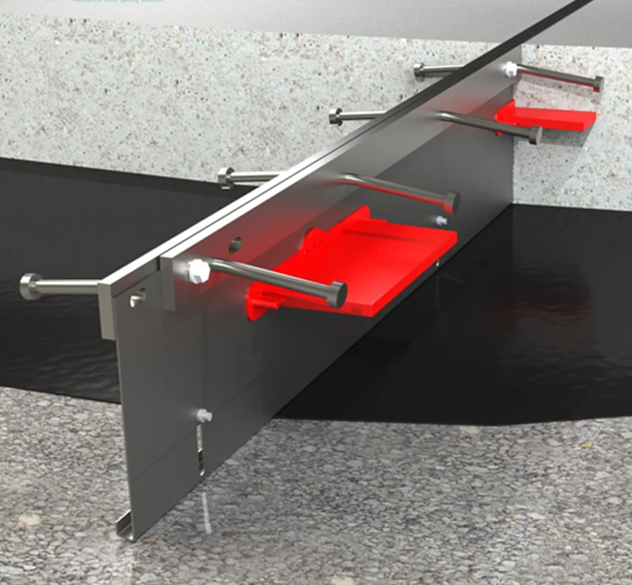 Intersection Heavy Duty Armour Joint System for Concrete