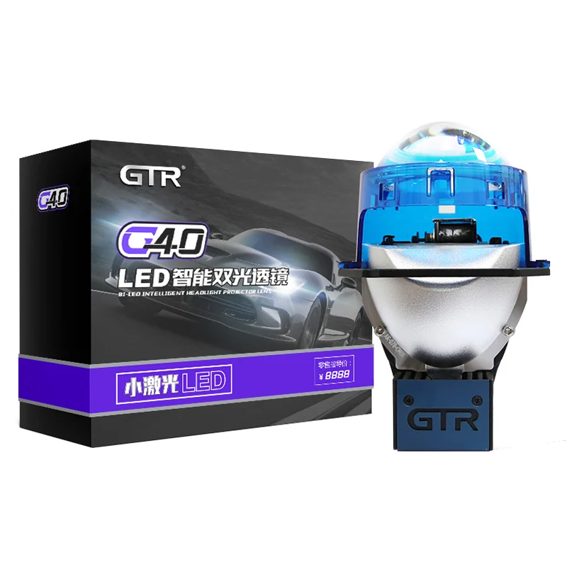 Gtr 65w G40 Max Led Headlights Universal 5500k Biled Projector High ...