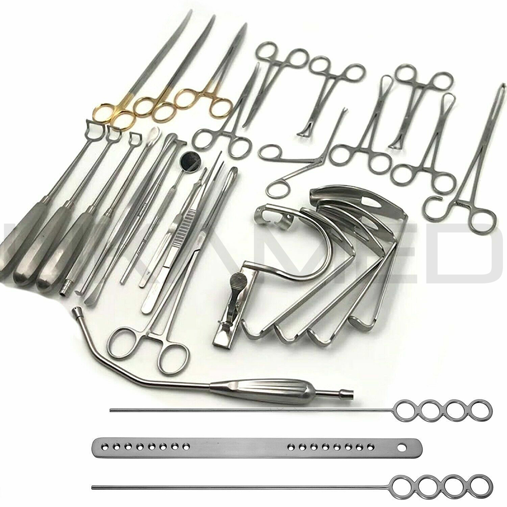 LIKAMED Tonsillectomy and Adenoidectomy Surgery Instruments Set of 27 ...