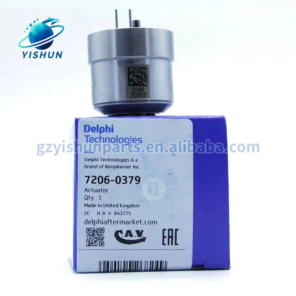 Actuator Common Rail Control Valve 7206-0379 For Delphidephi Injector ...