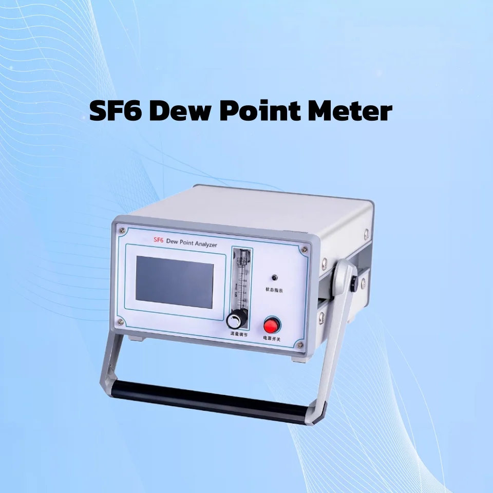 Electric Portable SF6 Gas Analyzer Intelligent SF6 Dew Point Meter with ...
