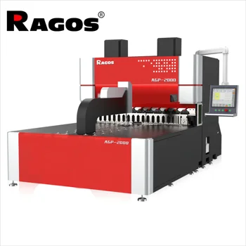 2000mm Sheet Metal Cnc Press Brake Machine Automatic Panel Bender Center With Panning Suction ...