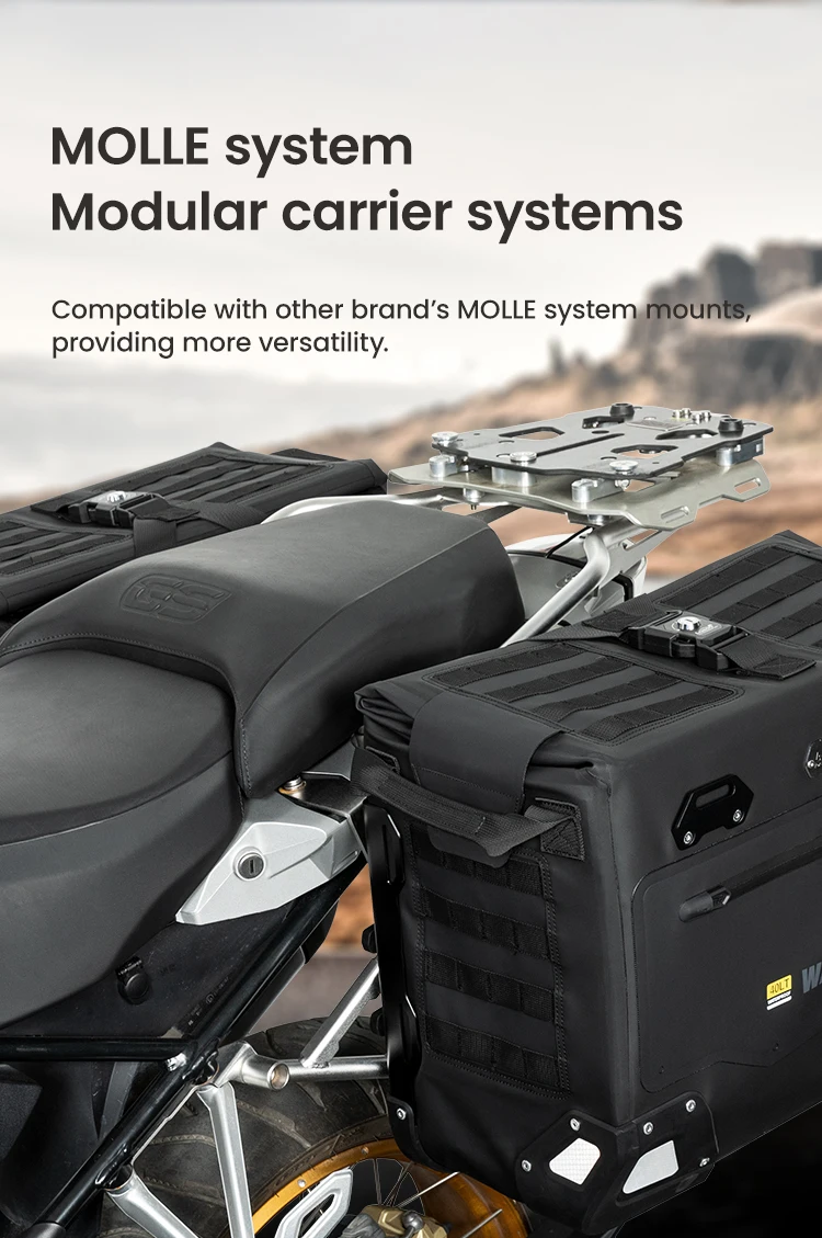 LOBOO Wanderer Series Side Bag - Ultimate Motorcycle Bag