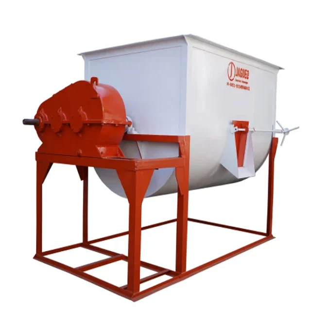 High Speed Industrial Horizontal Animal Feed Ribbon Tank Type Mixer ...