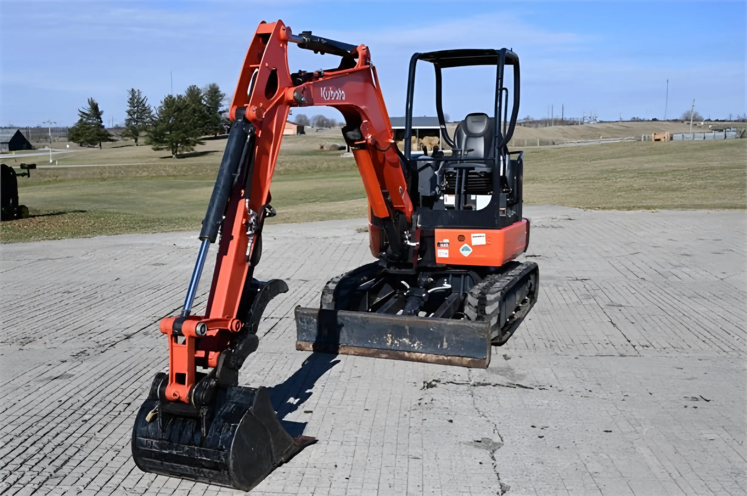 MINI DIGGER 2021 KUBOTA KX033-04 SMALL MINI EXCAVATOR CONSTRUCTION ...
