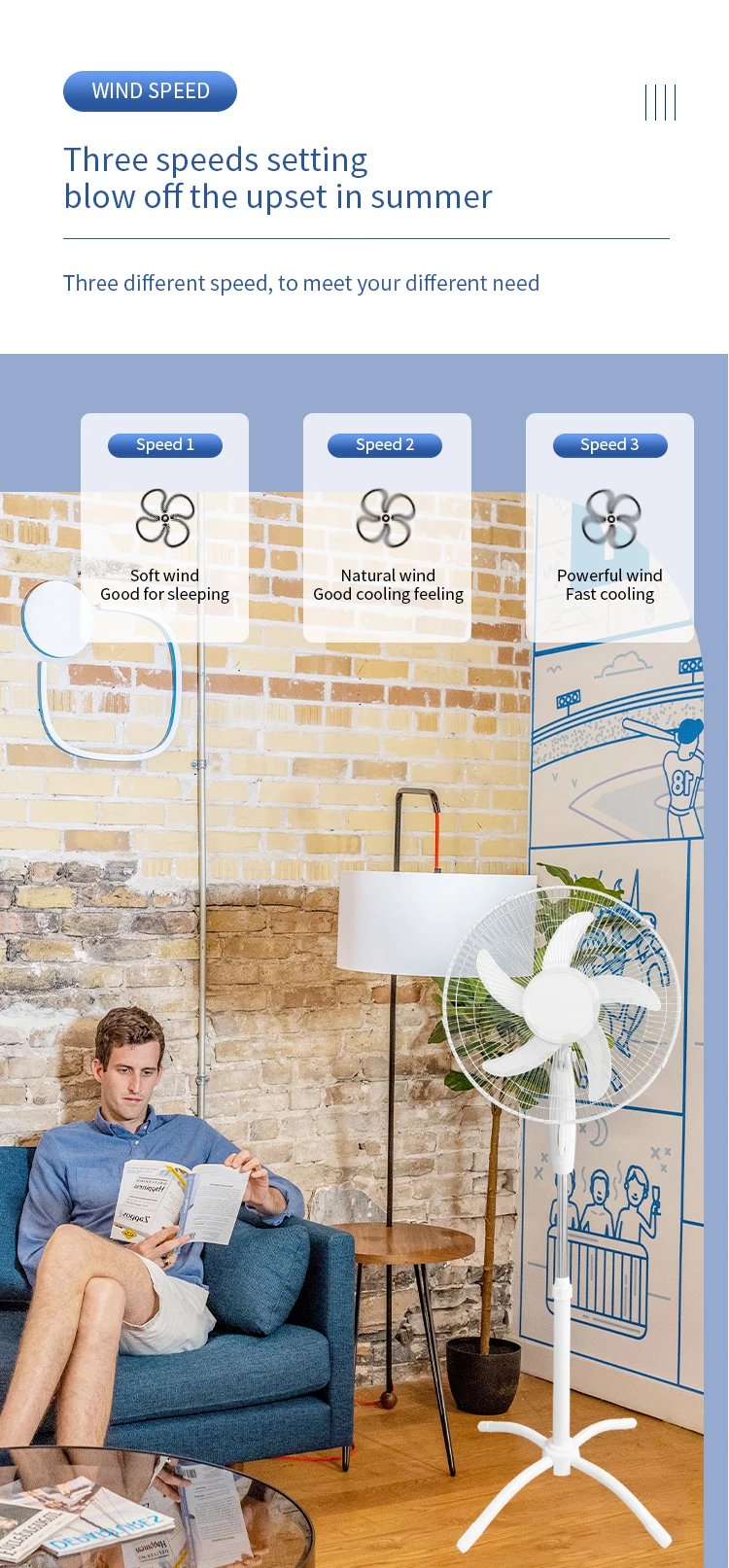 Wholesale Modern Simple Air Cooling Button Speed Control Switch High ...