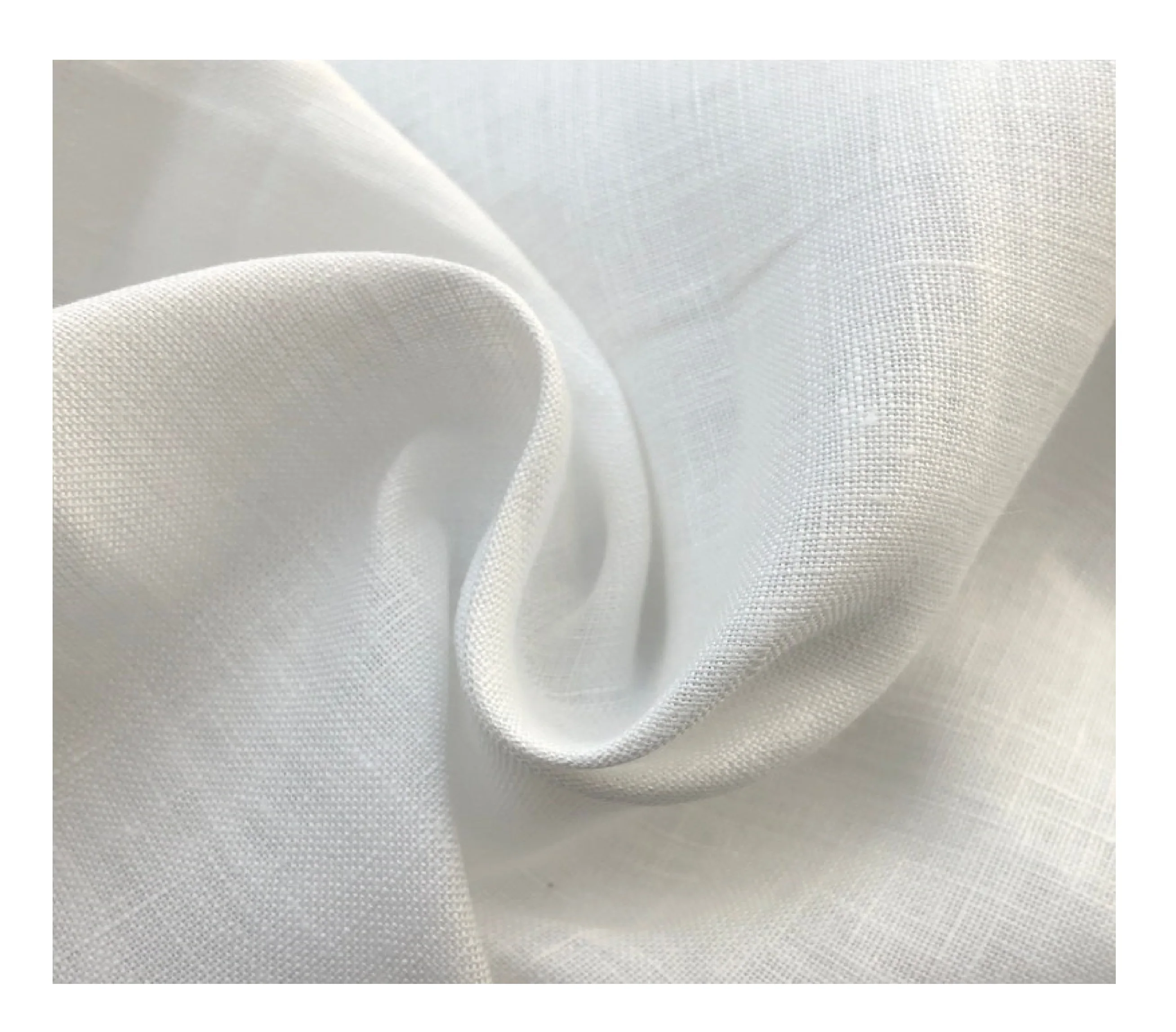 High Quality 100% Natural Linen Fabric Summer Wear Garments Clothing ...