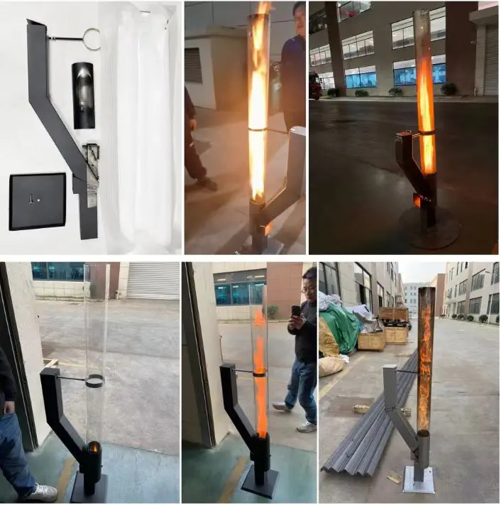 Outdoor Pellet Torch for Camping - Efficient and Durable