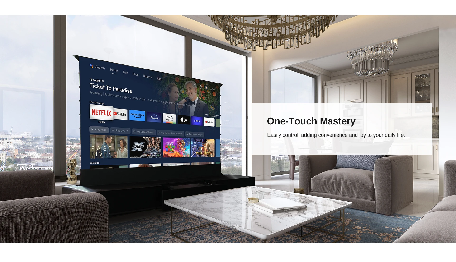 Shore Rolatv Cabinet Short Throw Projector Screen Professional ...