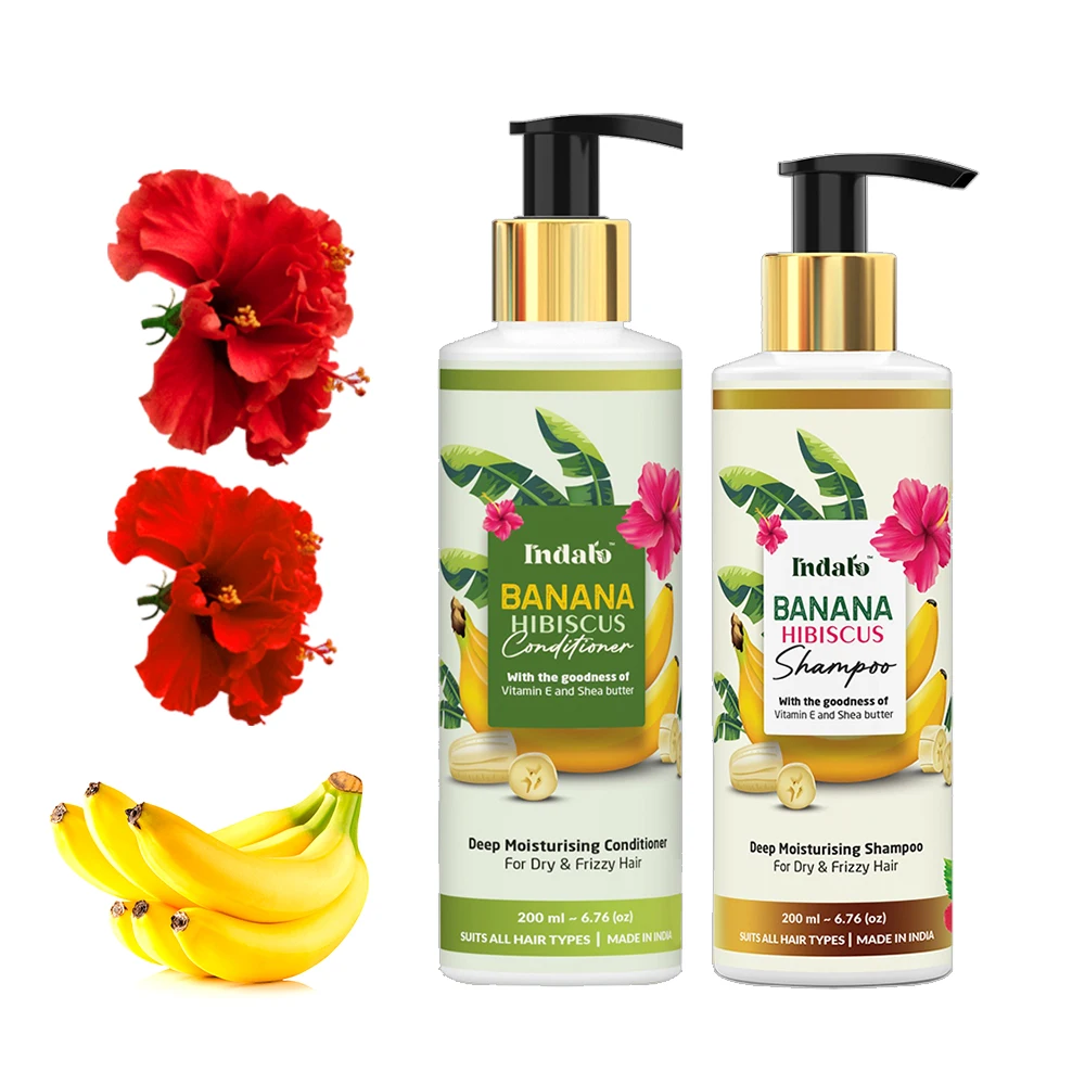 2024 Deep Frizzy Hair Moisturizing Indalo Hair Care Combo Shampoo And ...