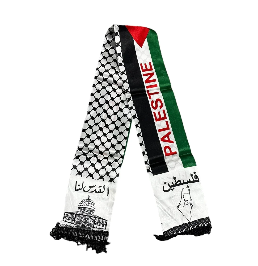 Fast-delivery Palestine Silk 100% Acrylic Knitted Jacquard Woven ...