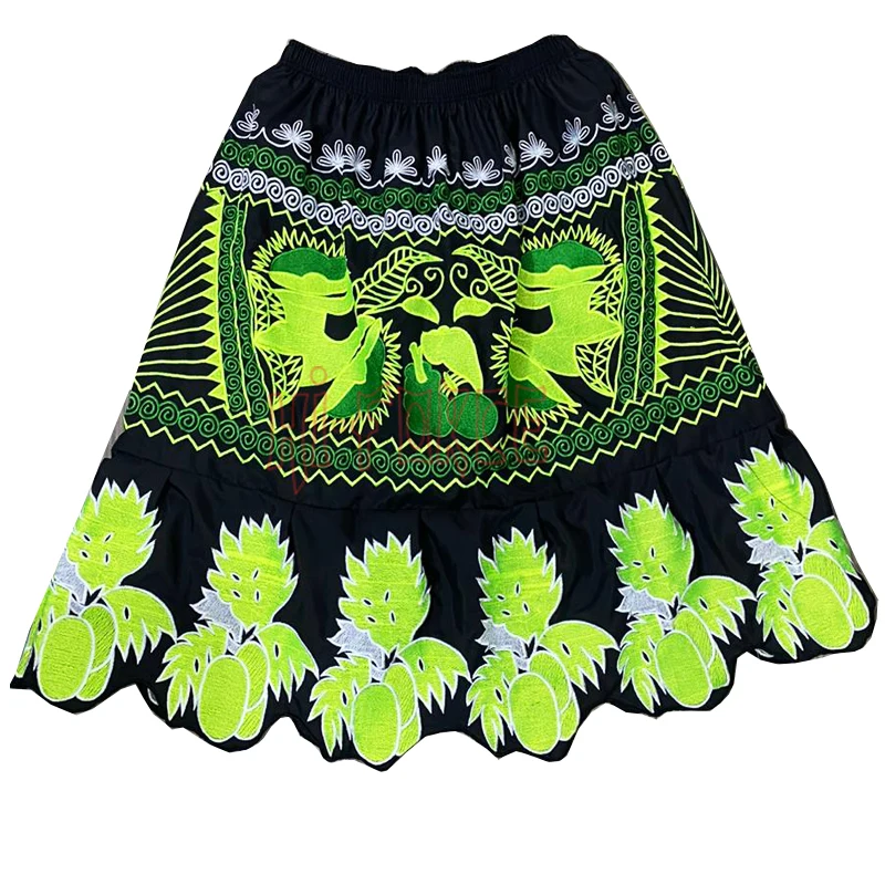 Hot Selling Hawaiian Skirts Cotton Embroidered Polynesian Samoa Islands ...